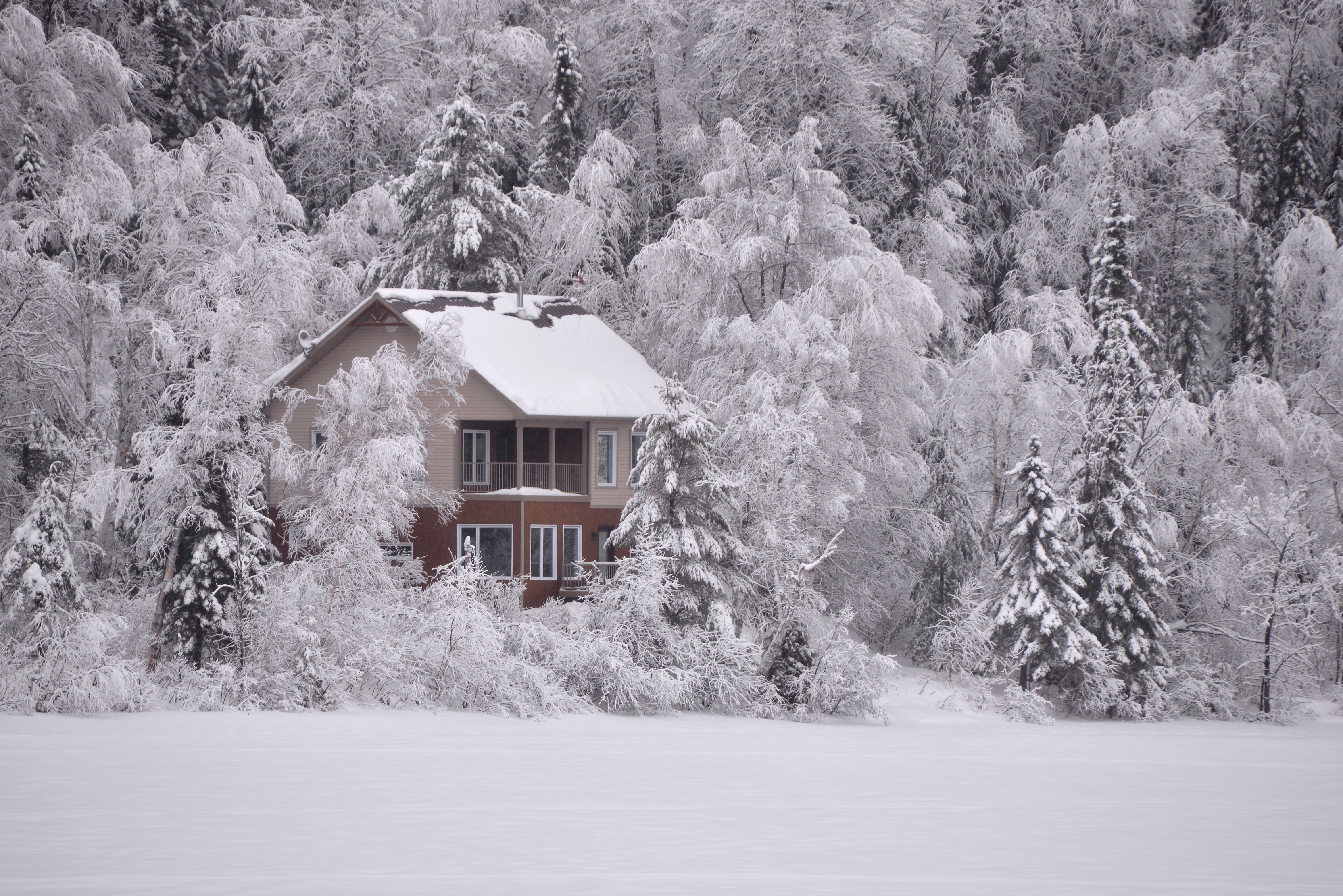 house in snow | Our Home Watcher